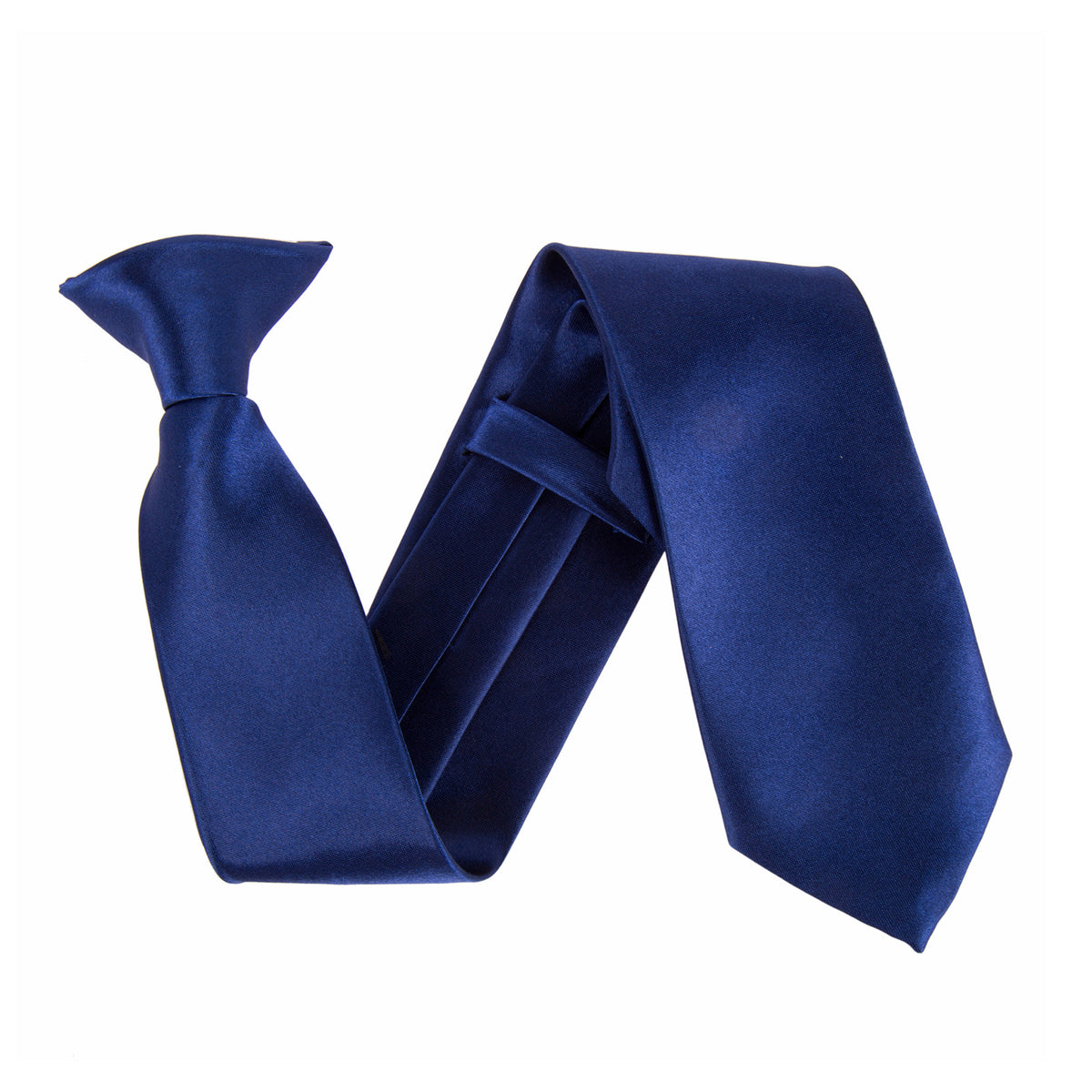 Wide 3" Clip On Safety Tie - Navy – The Tie Company